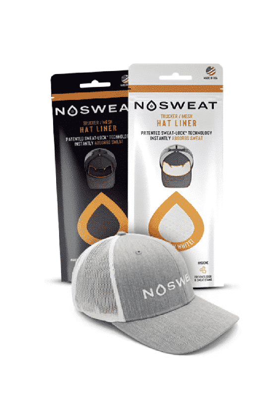 Trucker & Mesh Hat Sweat Liners | NoSweat® Official Products